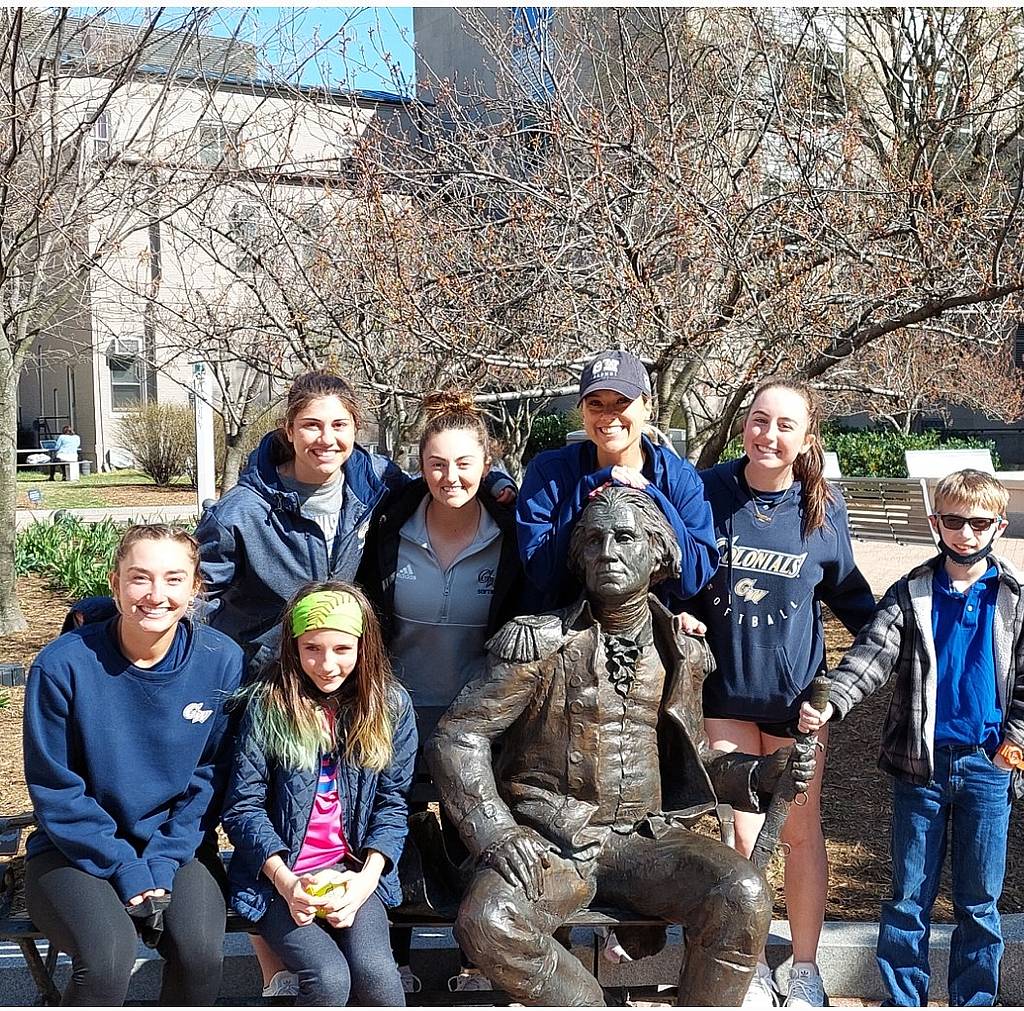 Friendship Series: Addyson and Taylin, George Washington Softball ...