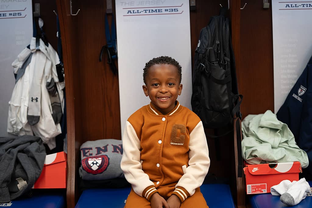 Sickle Cell Awareness Month: Justus and the Penn Basketball Team - Team IMPACT