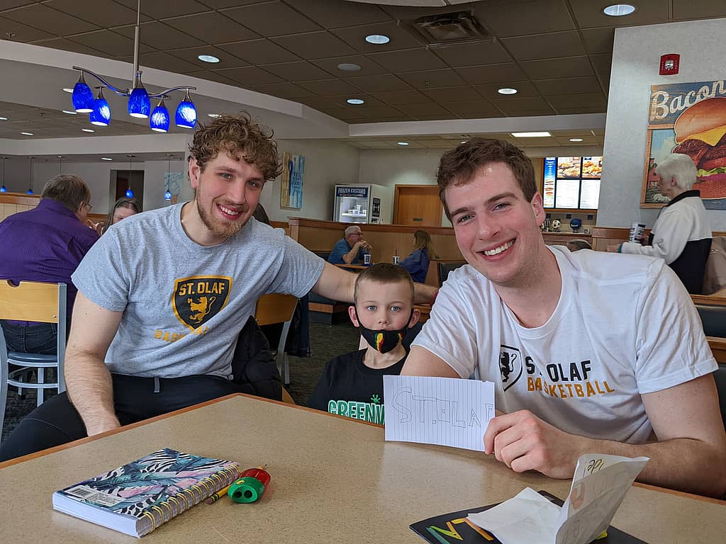 The Engle Family & St. Olaf Basketball: Right Place. Right Time. Right ...