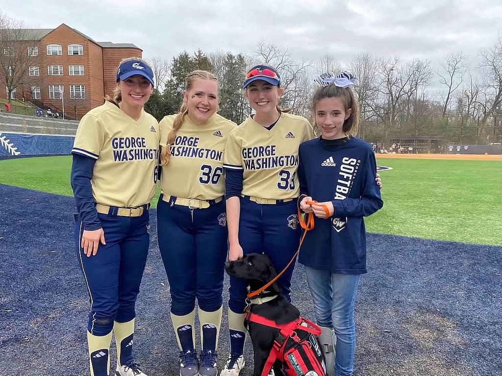 Friendship Series: Addyson and Taylin, George Washington Softball ...