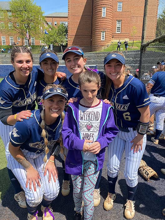 Friendship Series: Addyson and Taylin, George Washington Softball ...