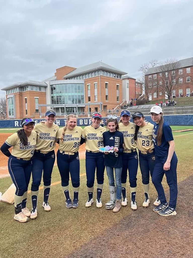 Friendship Series: Addyson and Taylin, George Washington Softball ...