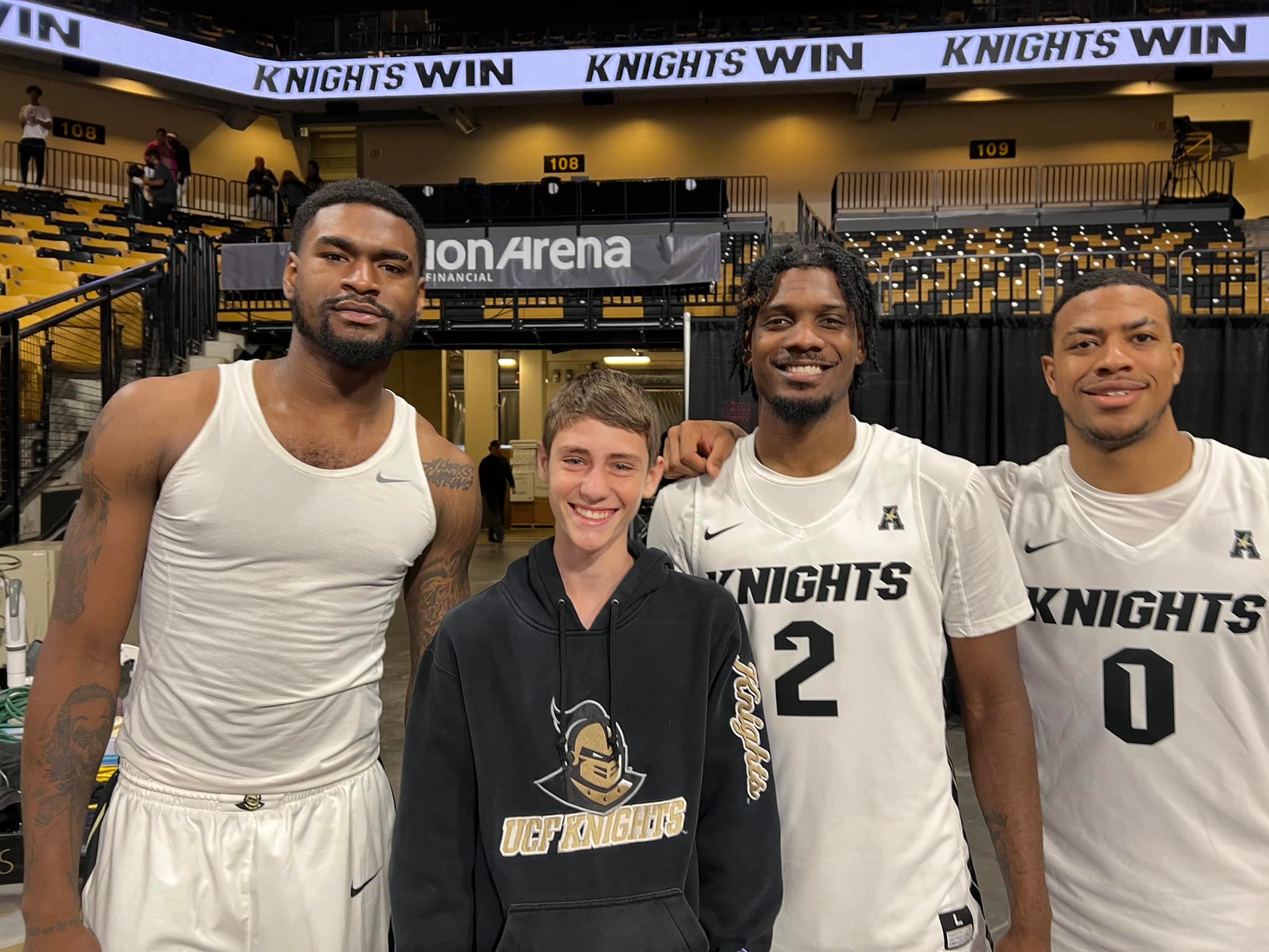 Cystic Fibrosis Awareness Month: AJ and UCF Men's Basketball - Team IMPACT