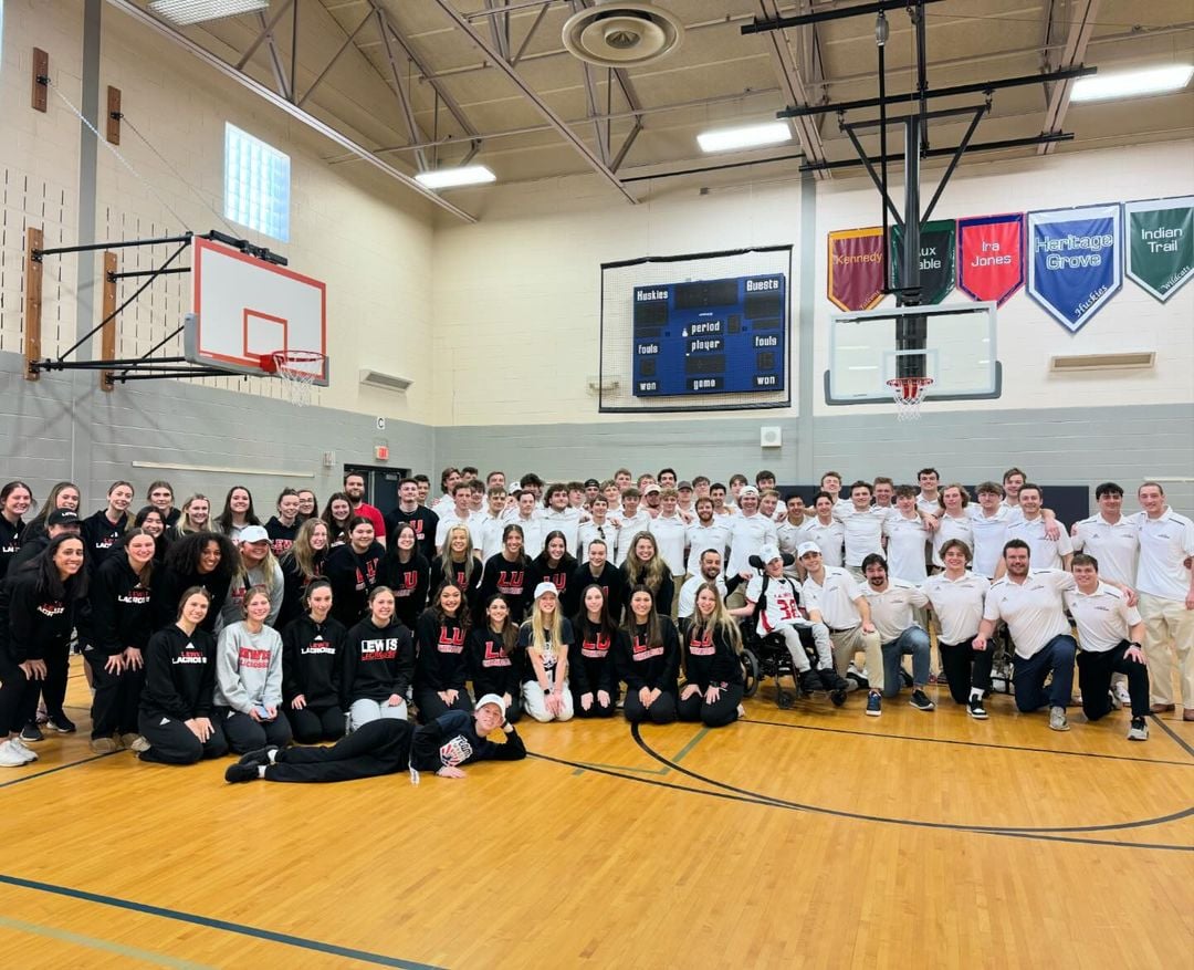 Lewis University Celebrates Three New Team IMPACT Teammates with ...