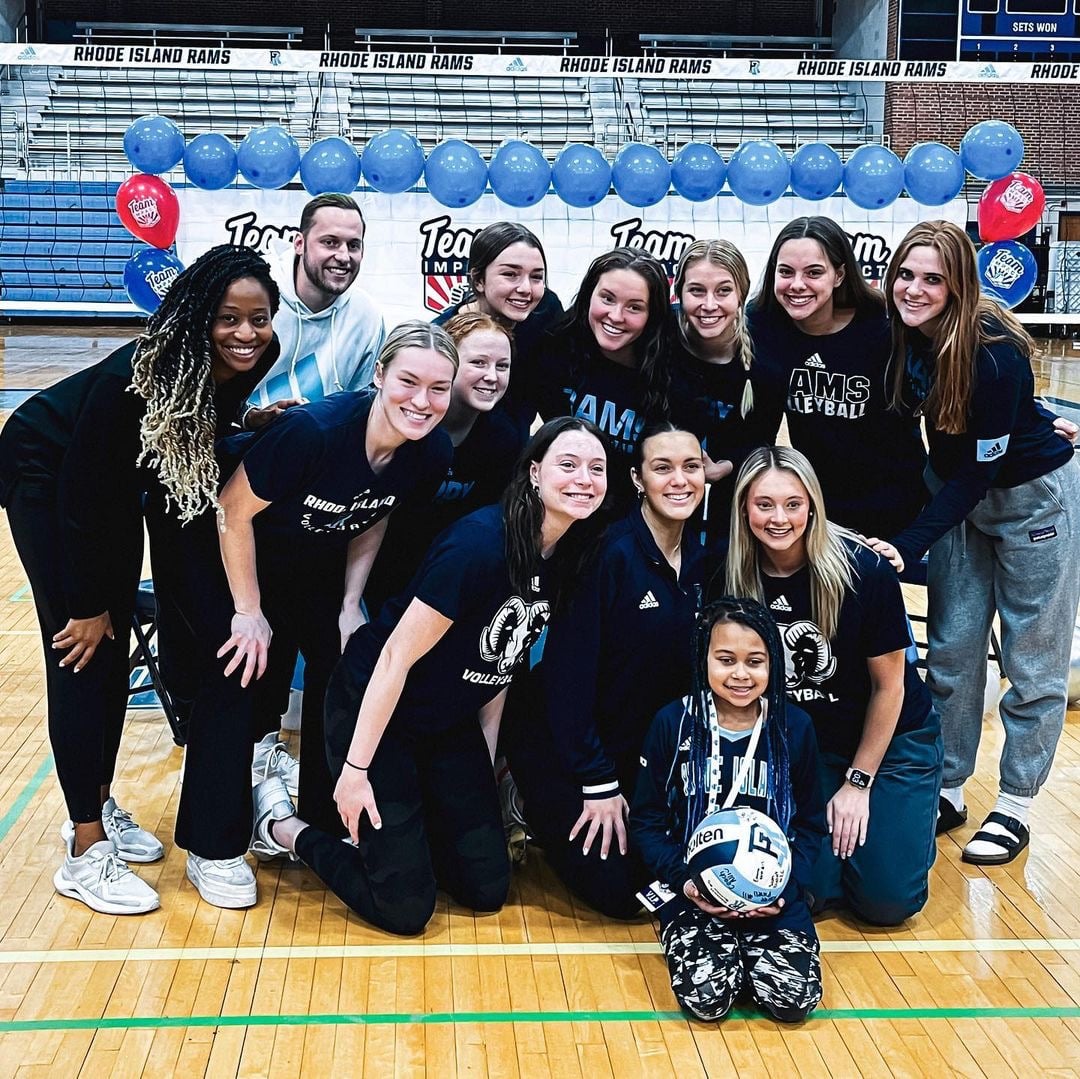 Sickle Cell Awareness Month: Akeelah and URI Volleyball - Team IMPACT