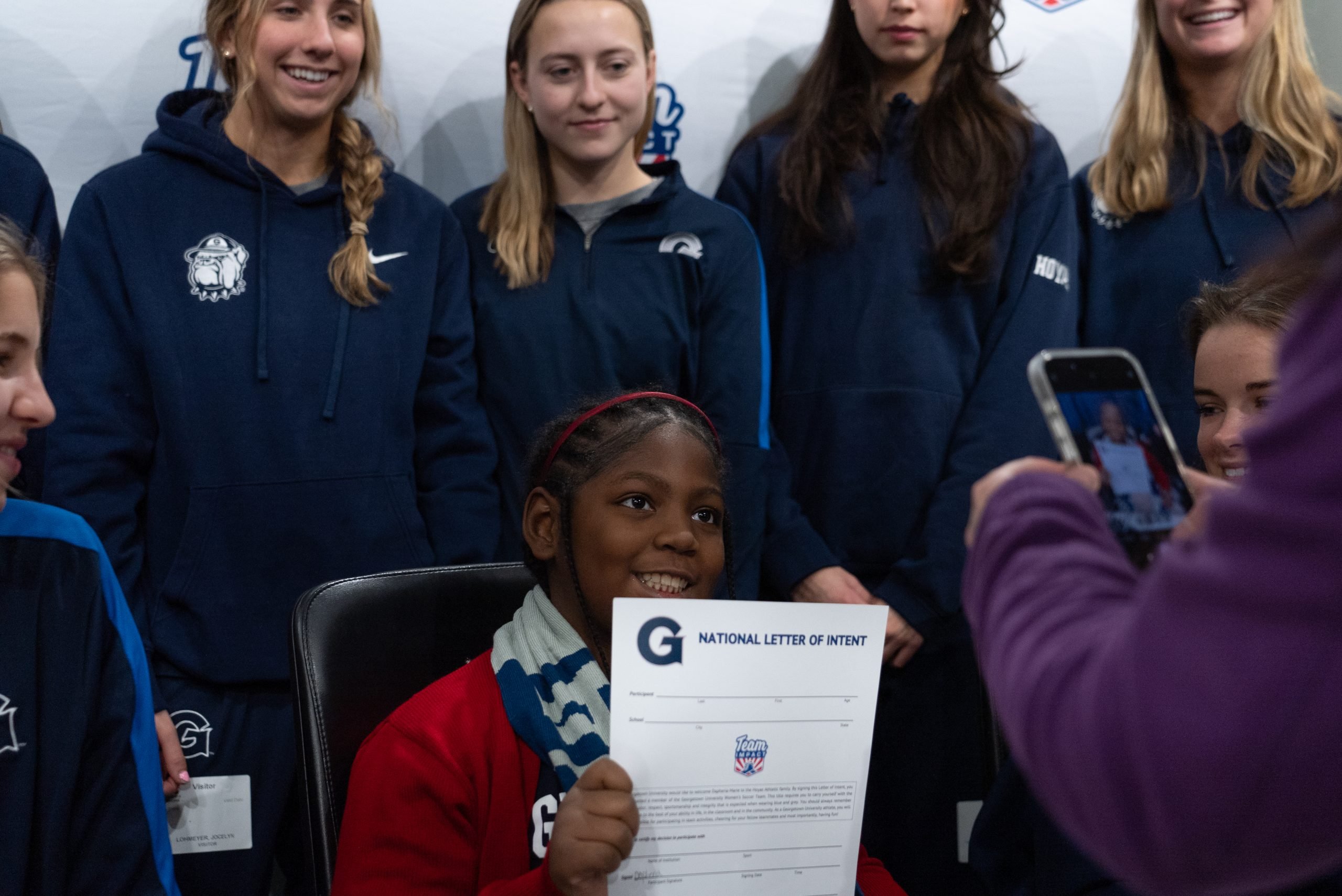 Team IMPACT and Children’s National Hospital Celebrate Partnership with Signing Day Event for ...